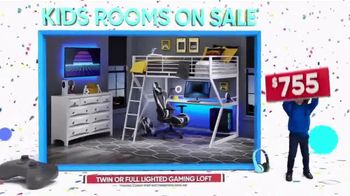 Rooms to Go Kids Presidents Day Sale TV Spot Awesome Prices iSpot.tv
