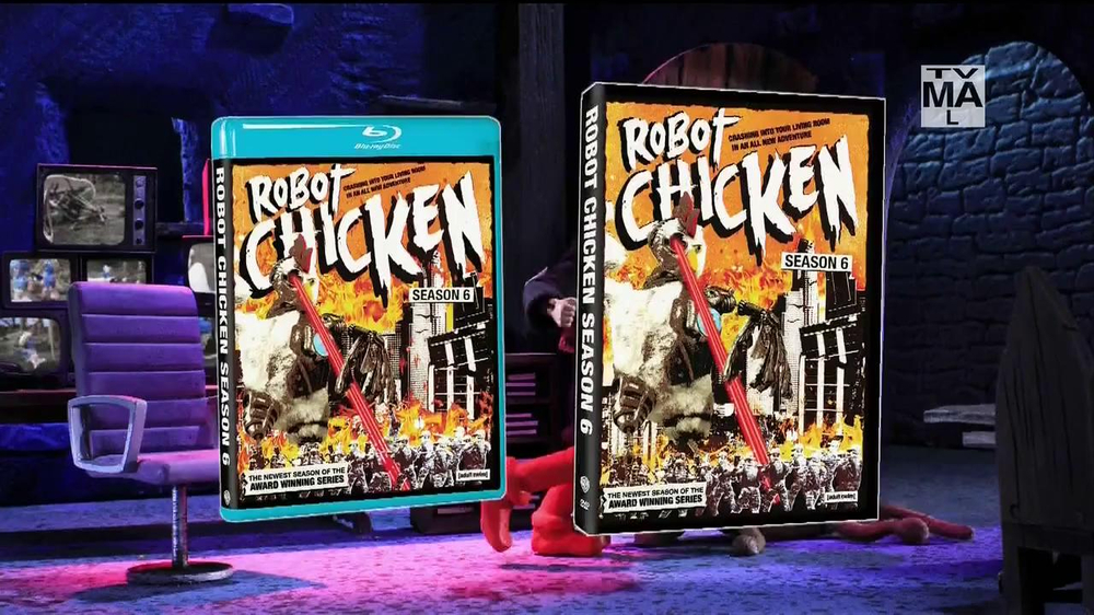 Robot Chicken: Season 6 Blu-ray and DVD TV Spot - iSpot.tv