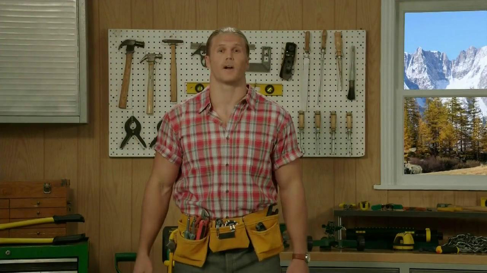 Fathead TV Commercial, 'Most Trusted Handyman' Feat. Clay Matthews ...