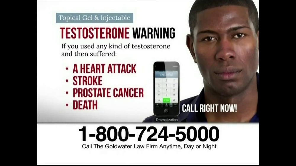 Goldwater Law Firm TV Commercial, 'Testosterone' - iSpot.tv