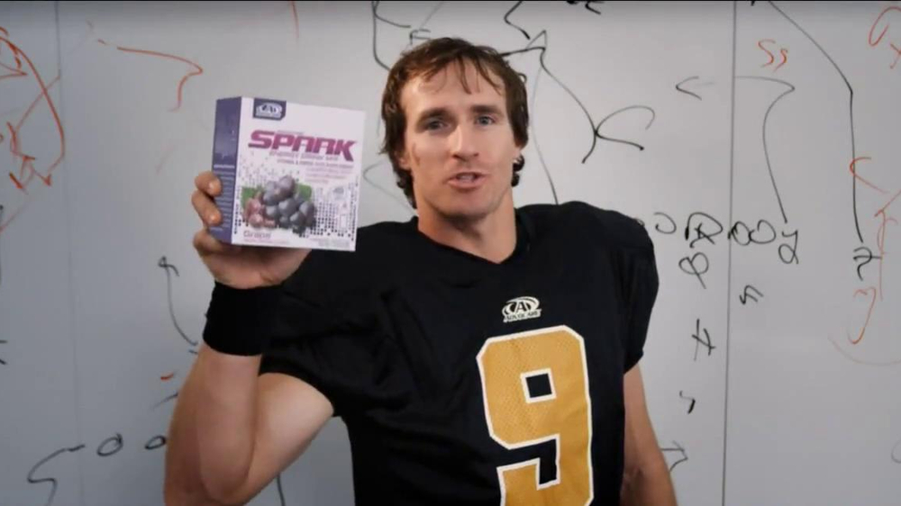 Advocare Spark TV Commercial, 'Morning Meeting' Featuring Drew Brees ...