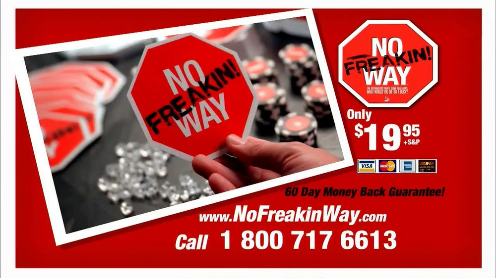 No Freakin! Way TV Spot - iSpot.tv