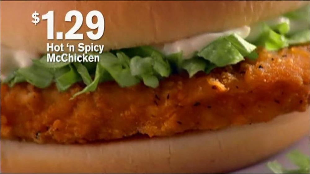 McDonald's Hot 'n Spicy McChicken TV Commercial, 'Promotion' - iSpot.tv