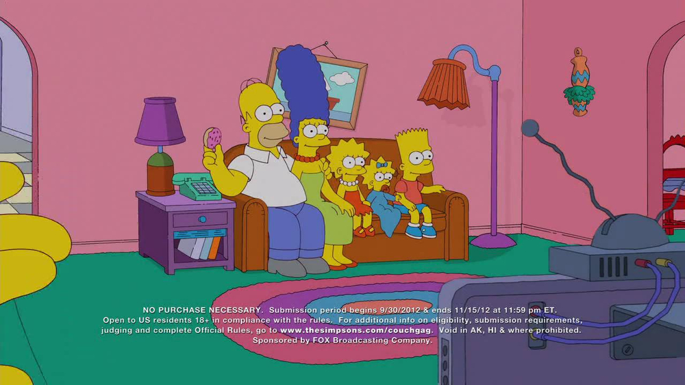 Simpsons Couch Gag Contest TV Commercial - iSpot.tv