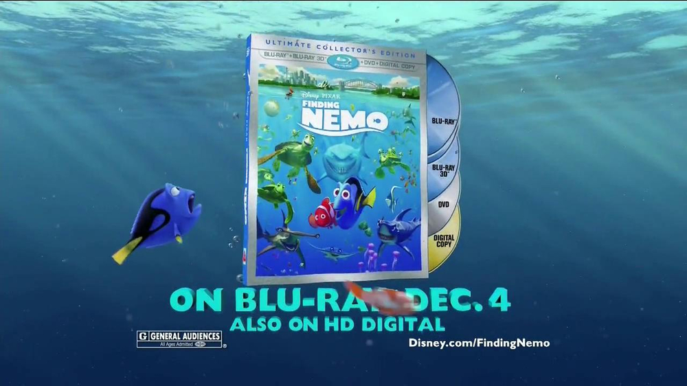 Finding Nemo Blu-ray TV Commercial - iSpot.tv