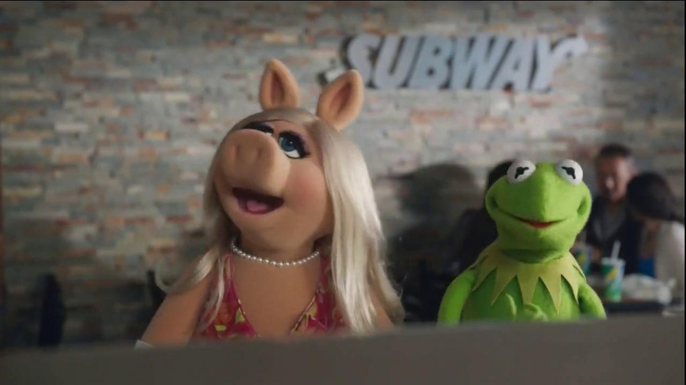 Subway TV Commercial Featuring The Muppets, Jared Fogel - iSpot.tv