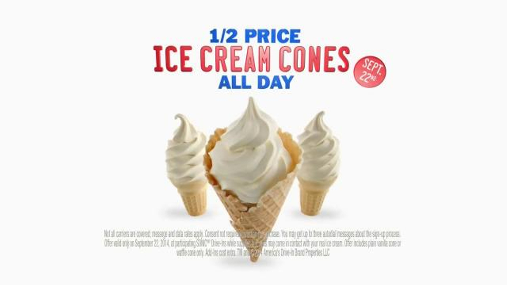 Sonic Drive-In TV Commercial, 'National Ice Cream Day: Parade' - iSpot.tv