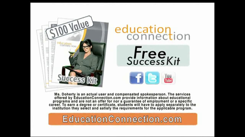 Education Connection TV Commercial, 'Chair' Shannen Doherty - iSpot.tv