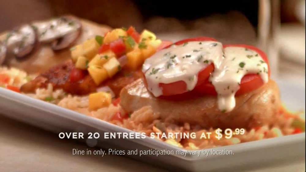 Ruby Tuesday TV Commercial for Entrees Starting At $9.99 - iSpot.tv