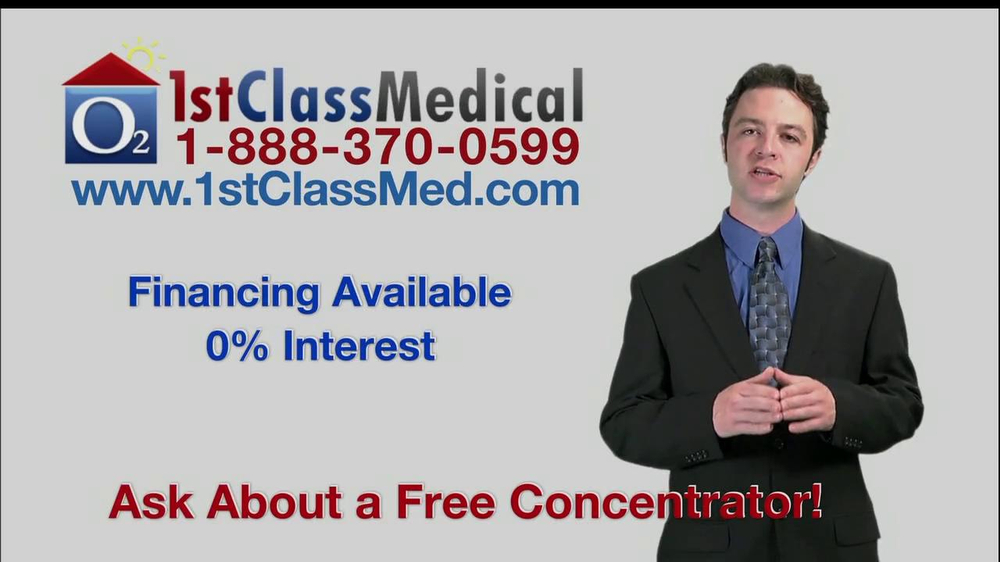 1st Class Medical Portable Oxygen Concentrator TV Spot - iSpot.tv