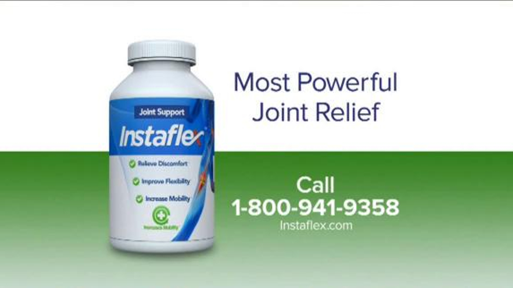 Instaflex TV Commercial, 'Most Powerful Joint Pain Relief' - iSpot.tv