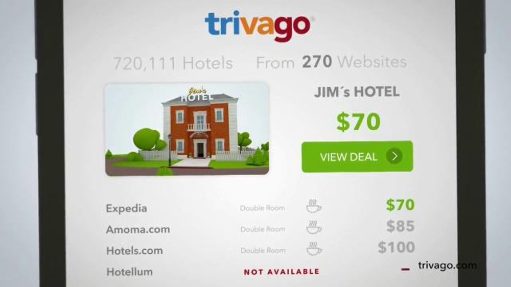 trivago TV Commercial, 'Jim's Hotel: Rabbit Breeders Convention' - iSpot.tv