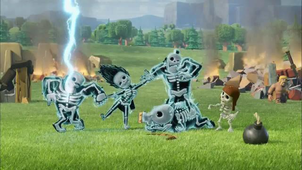 Clash of Clans TV Commercial, 'Shocking Moves' - iSpot.tv