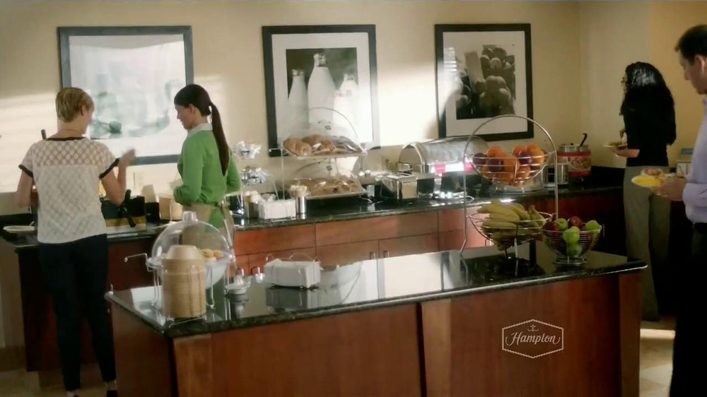 Hampton Inn & Suites TV Commercial, 'Continental Breakfast' - iSpot.tv