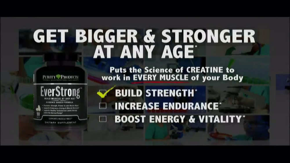 Purity Products Pure Creatine TV Commercial, 'Building Muscle After 40 ...