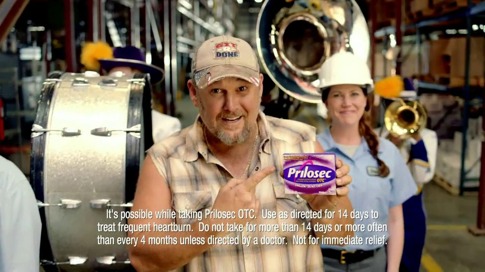 Prilosec TV Commercial 'Things You Want' Feat Larry the Cable Guy ...