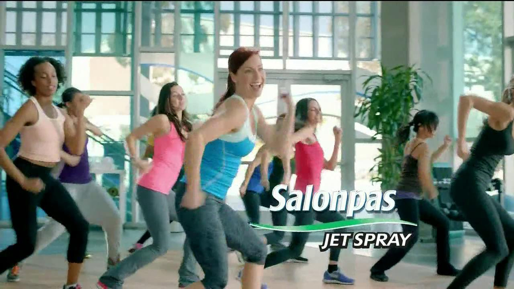 Salonpas Pain Relieving Jet Spray TV Commercial, 'Arobics' - iSpot.tv