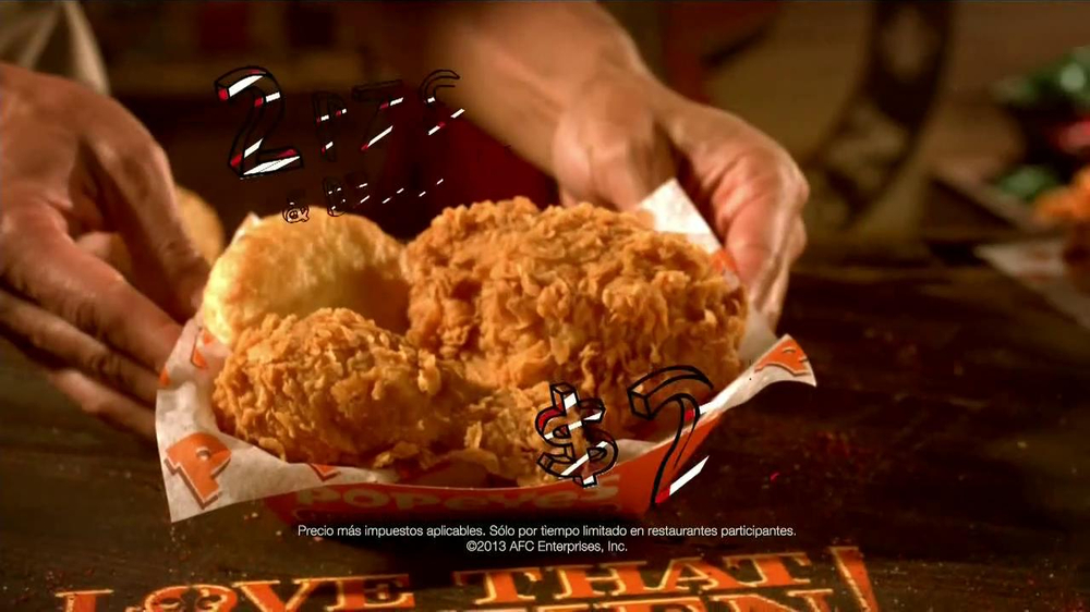 Popeyes Love that Chicken Commercial Televisivo - iSpot.tv