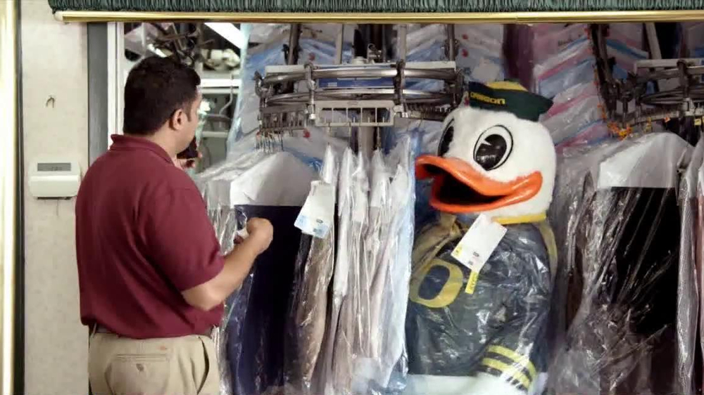 Capital One Mascot Challenge 2013 TV Commercial, 'Dry Cleaner' - iSpot.tv