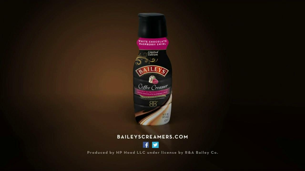 Baileys Raspberry Swirl Coffee Creamer TV Spot - iSpot.tv