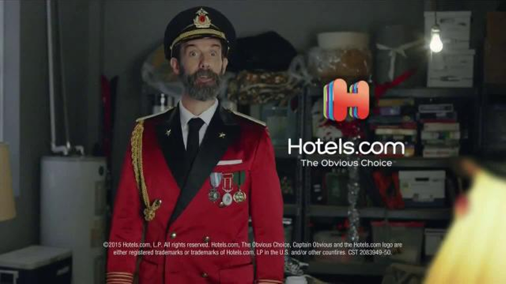Hotels.com TV Commercial, 'The Crazy Guy Trying to Redeem Hotel Points ...