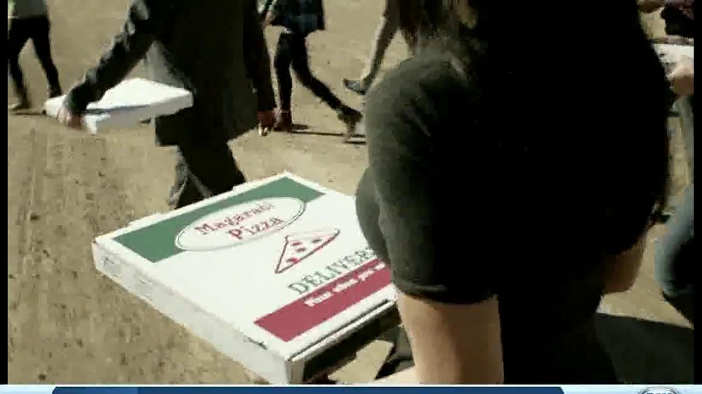 Pizza Hut Hand-Tossed Pizza TV Commercial, 'Blowing the World of Pizza ...