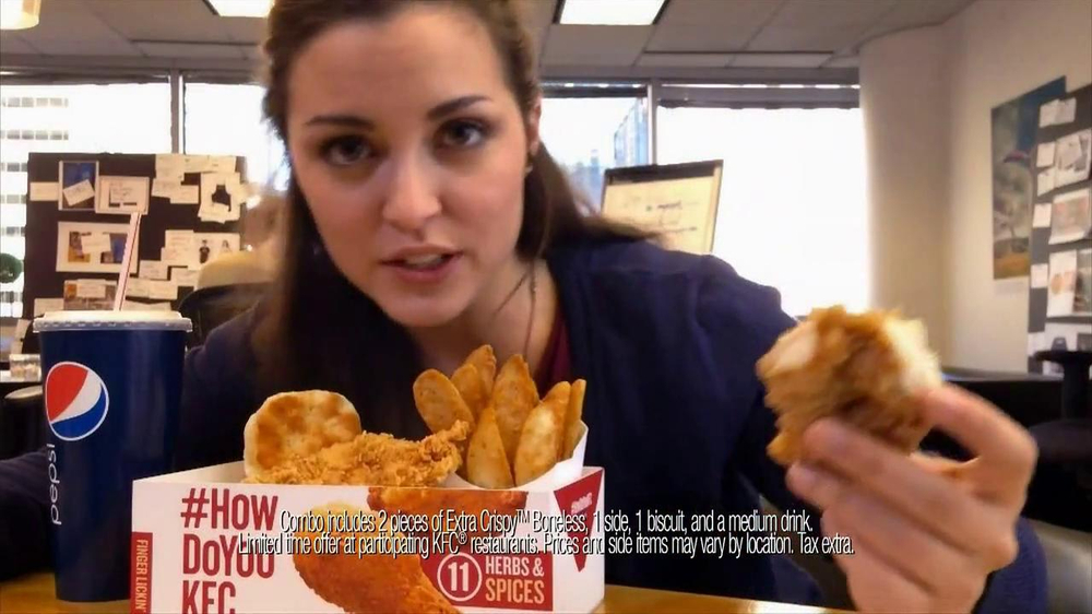 KFC Extra Crispy Boneless Combo Meal TV Commercial, 'Office' - iSpot.tv