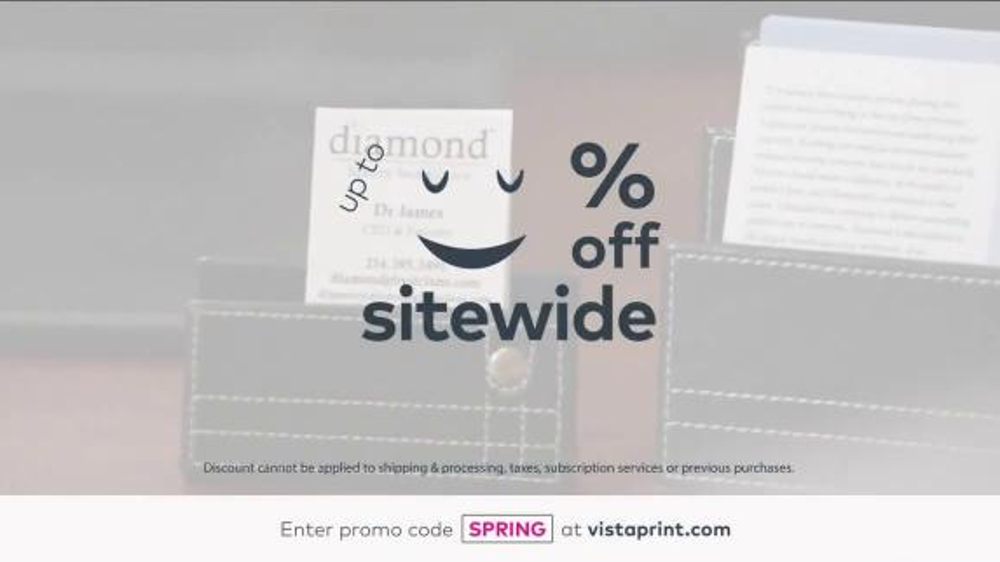 Vistaprint TV Commercial, 'Spring Savings' - iSpot.tv