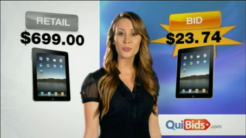Quibids Logo Quibids.com TV Spot ISpot.tv