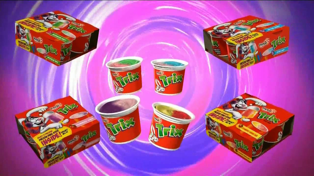 Trix Yogurt Frozen Ring Sticks TV Commercial, 'It Goes On Your Finger ...