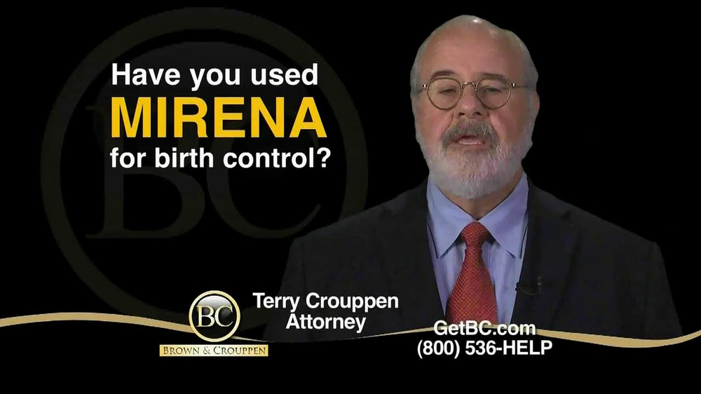 Brown & Crouppen, P.C. TV Commercial, 'Mirena Medical Problems' - iSpot.tv
