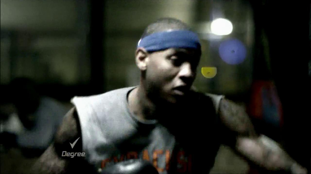 Degree Deodorants TV Commercial Featuring Carmelo Anthony - iSpot.tv