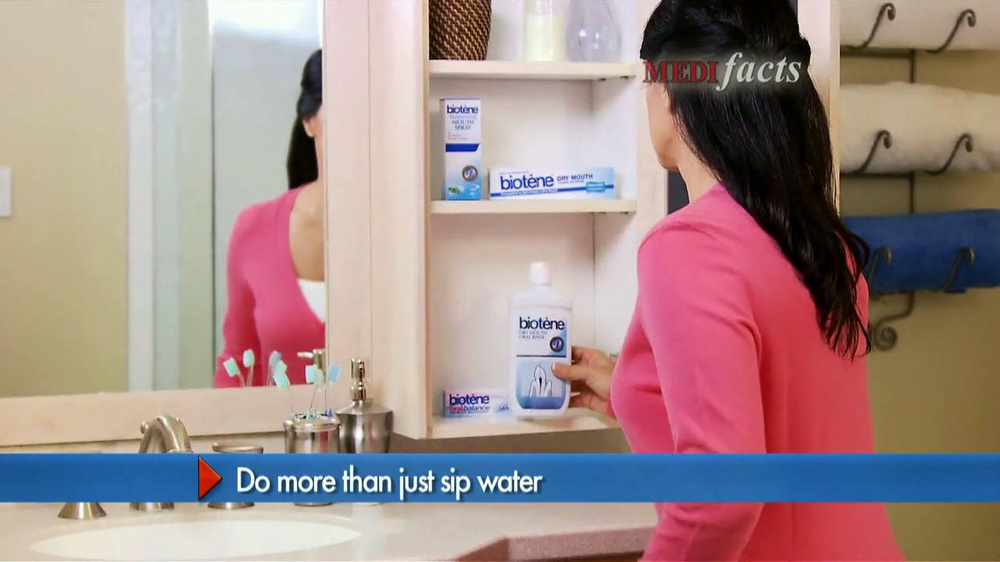 Biotene TV Commercial, 'MediFacts: Dry Mouth' - iSpot.tv