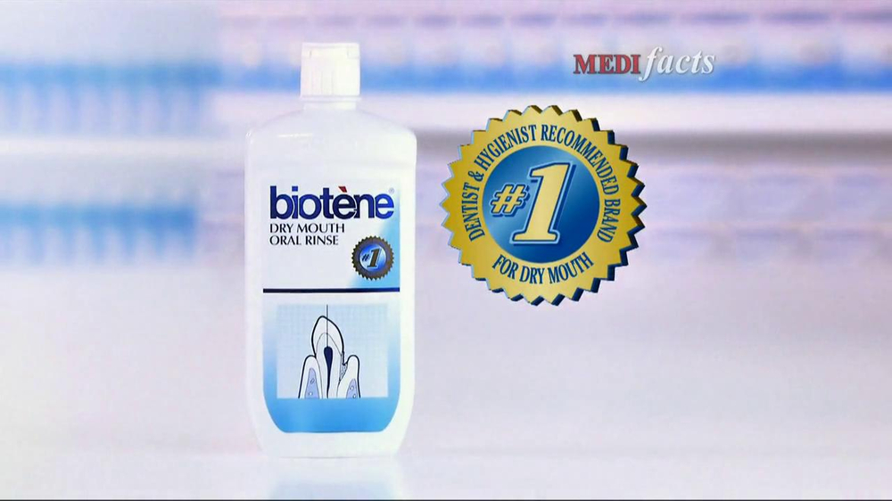 Biotene TV Commercial, 'MediFacts: Dry Mouth' - iSpot.tv