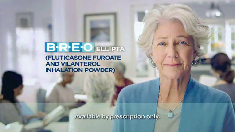 Breo Ellipta TV Commercial, 'Breathing Problems' - iSpot.tv