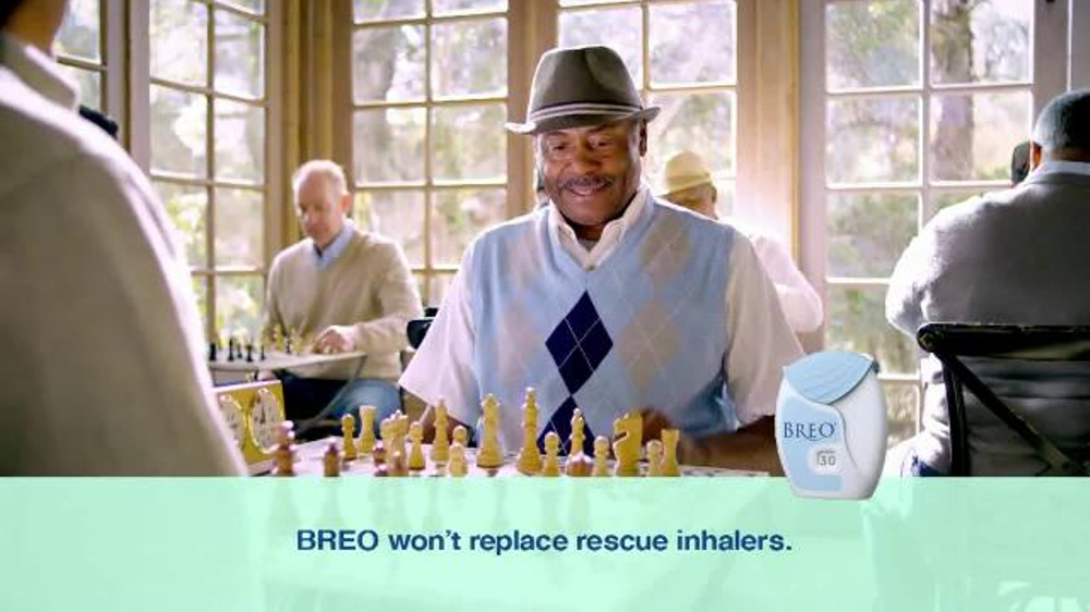 Breo Ellipta TV Commercial, 'Breathing Problems' - iSpot.tv