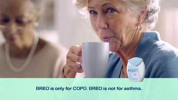 Breo Ellipta TV Commercial, 'Breathing Problems' - iSpot.tv