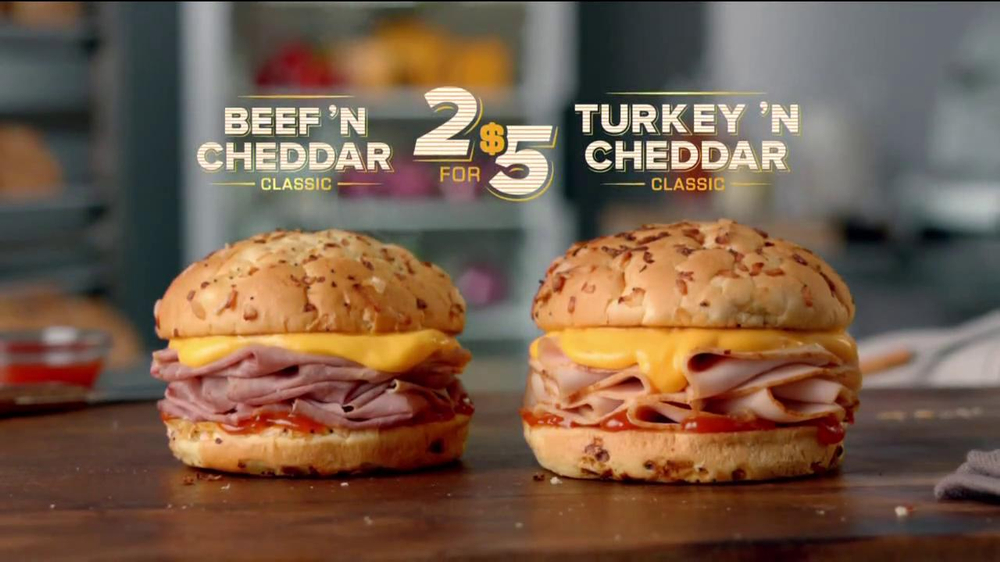 Arby's Beef 'N Cheddar Classic TV Spot - iSpot.tv