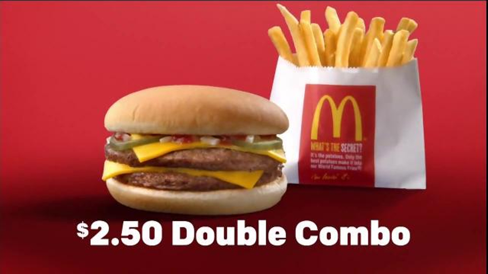 McDonald's Double Combo TV Commercial, 'Double It Up' Song by Afrojack ...