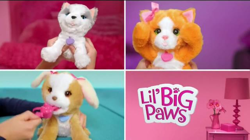 FurReal Friends Lil' Big Paws TV Commercial, 'Play Peek-a-boo and More ...