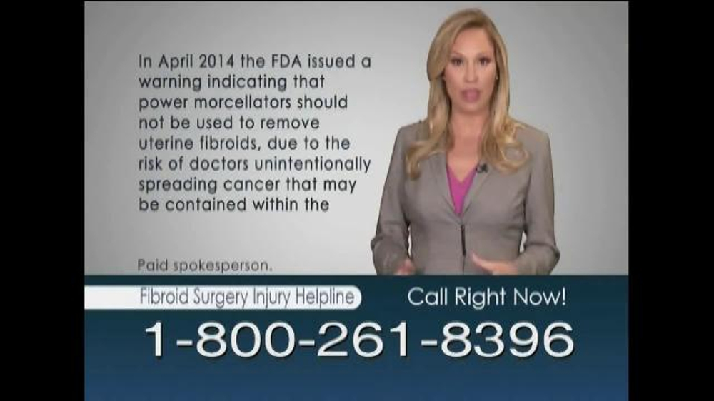 Weitz & Luxenberg TV Commercial, 'Fibroid Surgery Injury Helpline ...