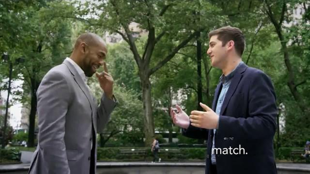 Match.com TV Commercial, 'Match on the Street: Two Different Paths ...