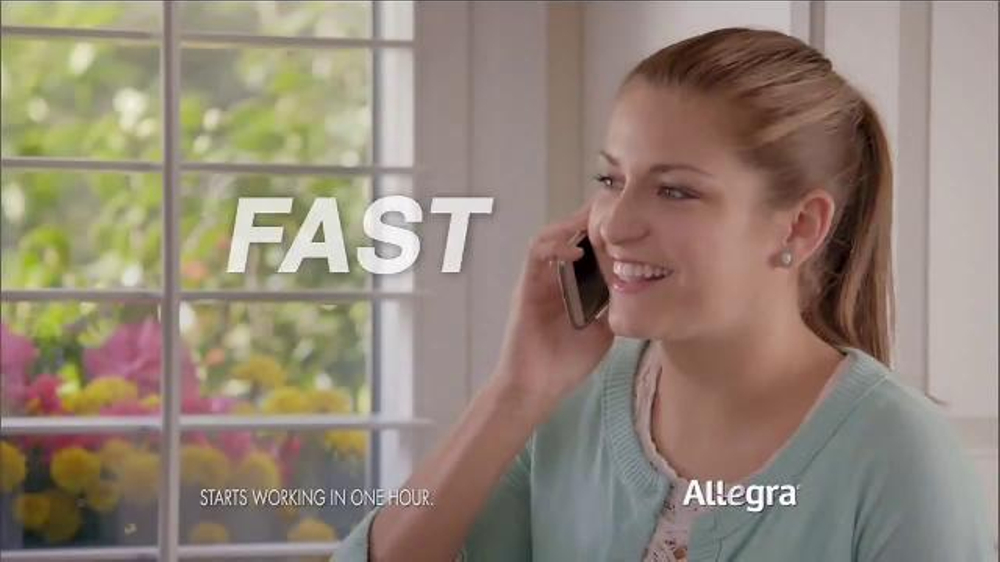 Allegra Allergy TV Commercial, 'How Fast?' - iSpot.tv