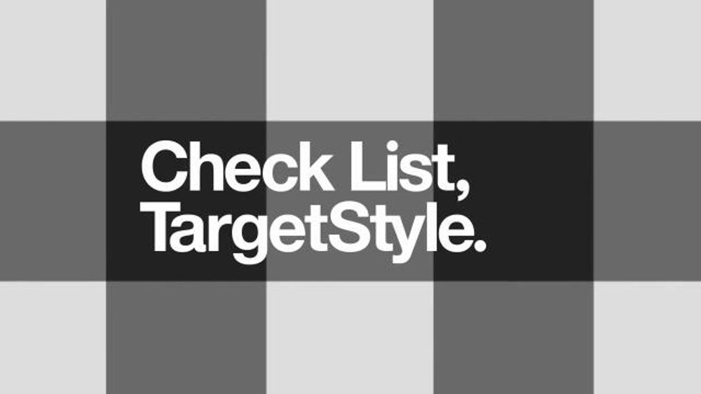 Target TV Commercial, 'Check List, TargetStyle' Song by Icona Pop ...