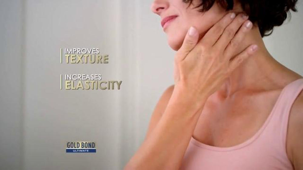 Gold Bond Ultimate Neck & Chest Firming Cream TV Commercial, 'Scarf ...