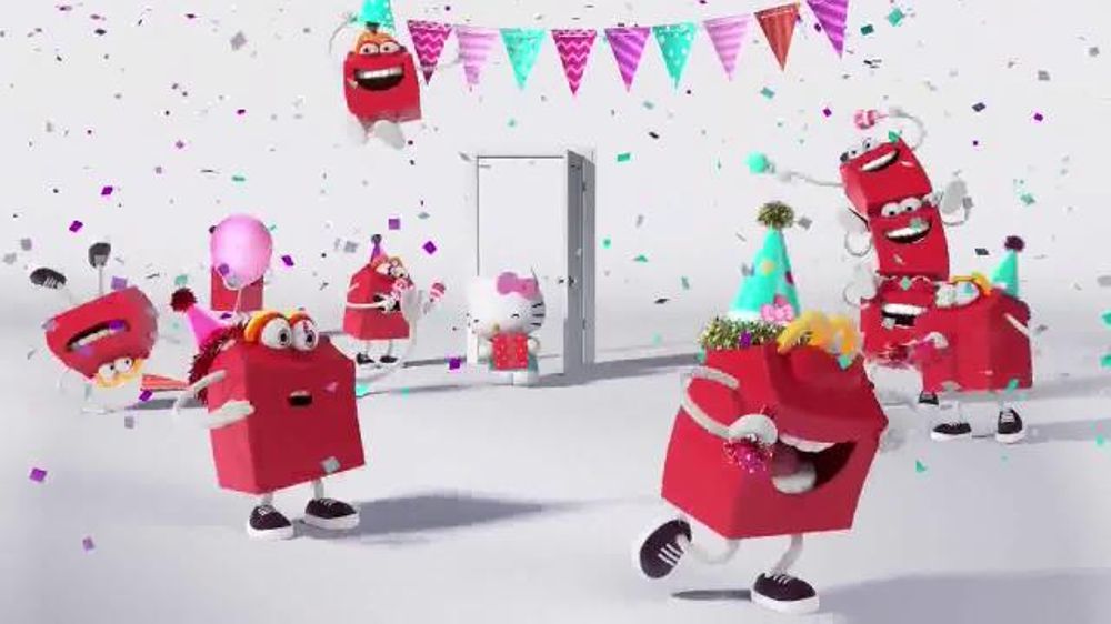 Hello Kitty Being Active