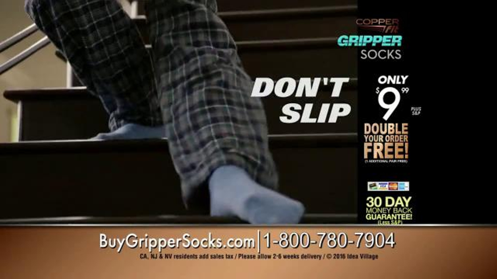 Copper Fit Gripper Socks TV Commercial, 'Change Your Workout' Feat ...