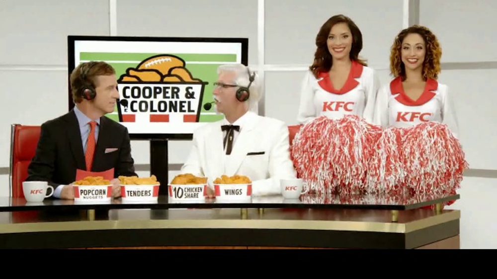 KFC $10 Chicken Share TV Commercial, 'Cooper & The Colonel' Feat ...
