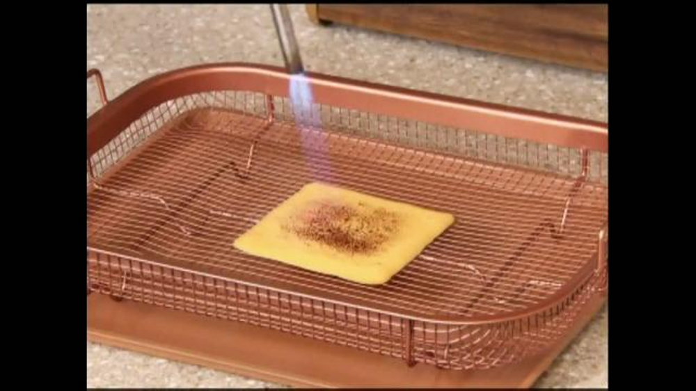 Copper Crisper TV Commercial, 'Cook On All Sides' - iSpot.tv
