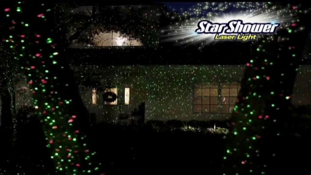 Star Shower Laser Light TV Commercial, 'Christmas Lights' - iSpot.tv